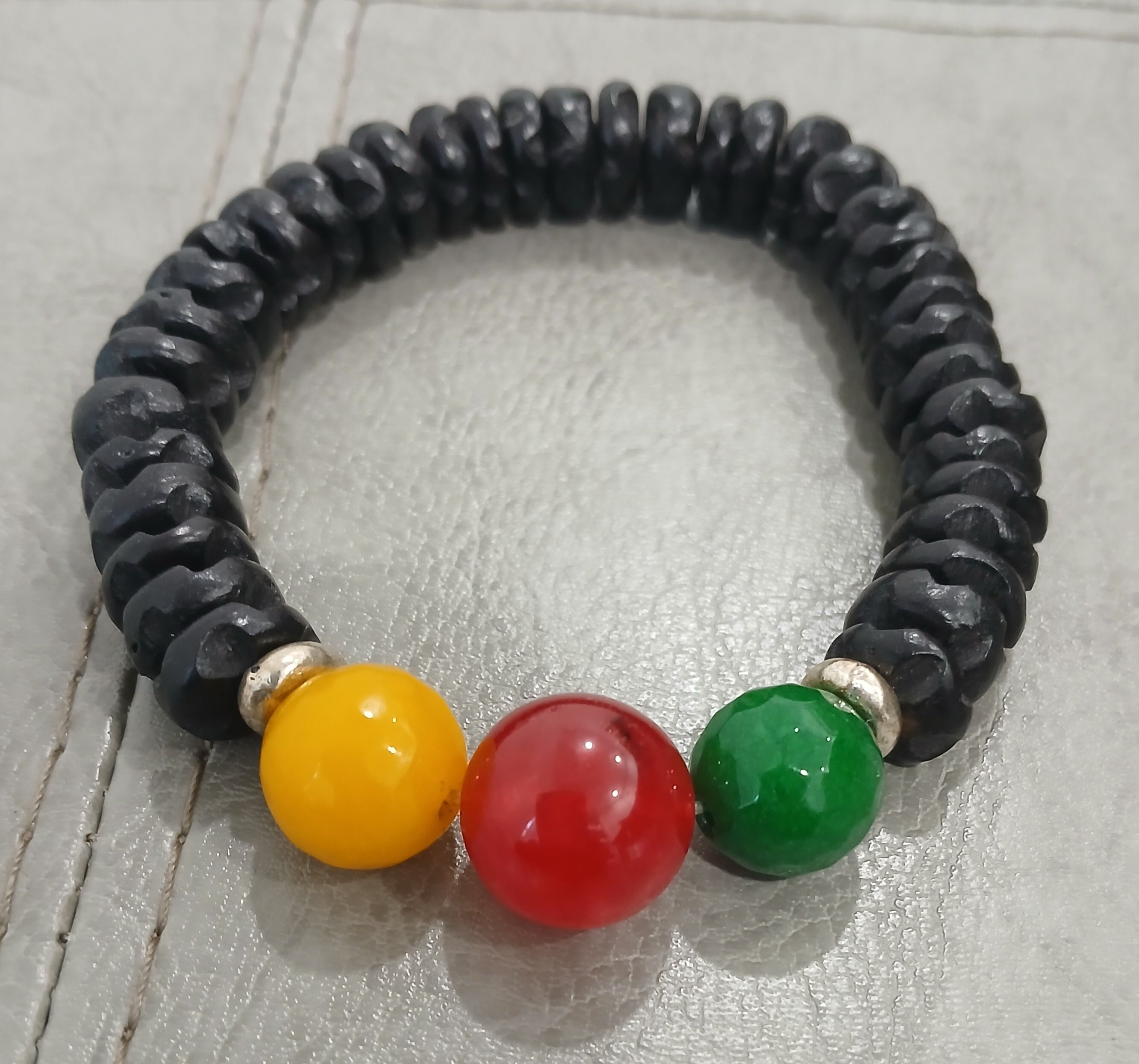 Juneteenth Beaded Bracelet 5 | Karon's Kreations