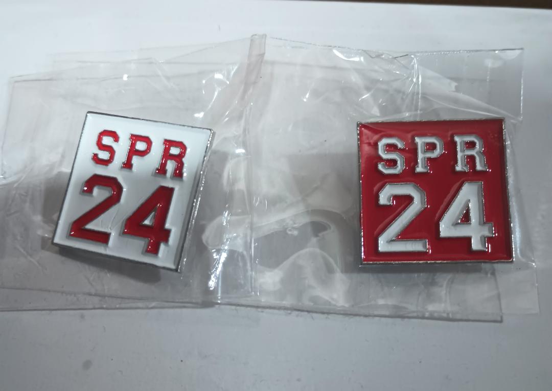 Spring 2024 Lapel Pins Red Or White Karons Kreations